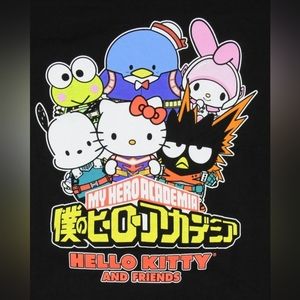 Hello Kitty | Shirts | My Hero Academia Mha X Hello Kitty And Friends ...